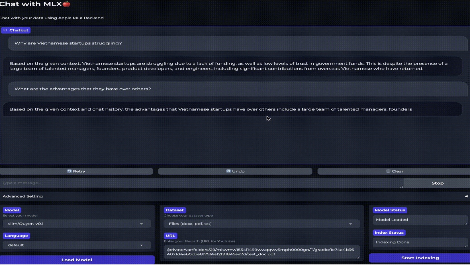 Chat-With-MLX：在Mac上轻松运行各种开源模型并以RAG方式聊天 – XiaoHu.AI学院