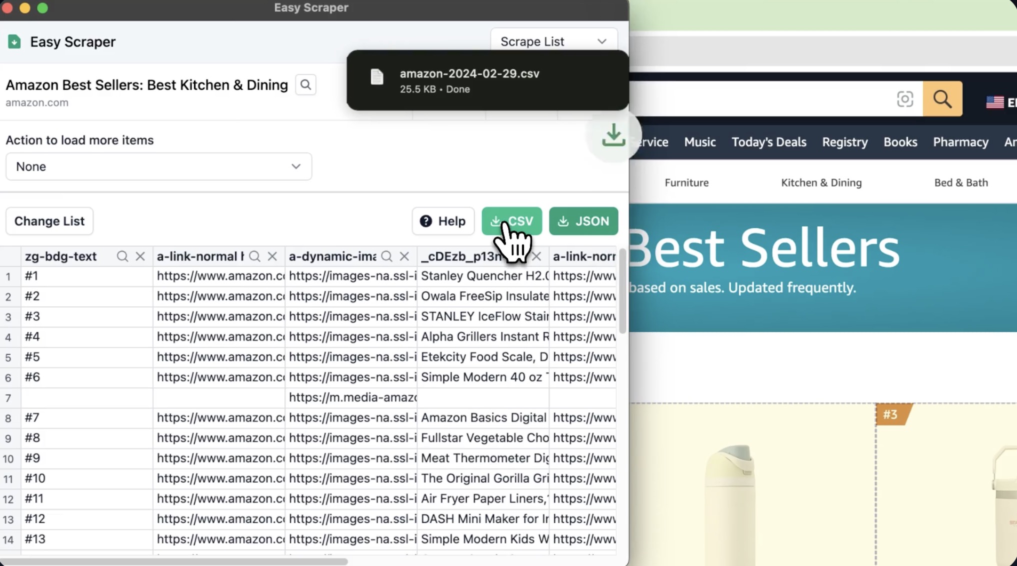 Easy Scraper：只需点击一下即可抓取任何网站的内容 – XiaoHu.AI学院